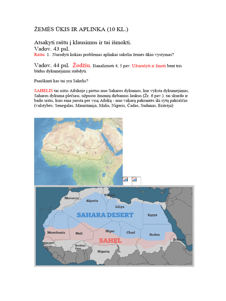 Zemes Ukis Ir Aplinka | PDF