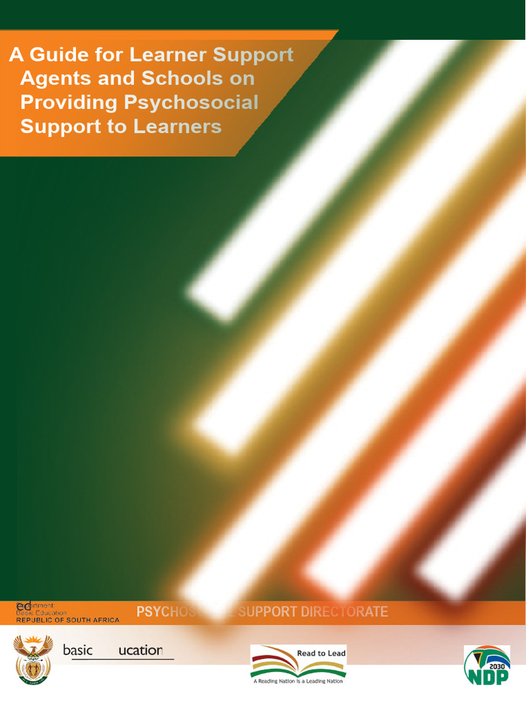A Guide For Learner Support Agents and Schools On Providing Psychosocial Support To Learners ...