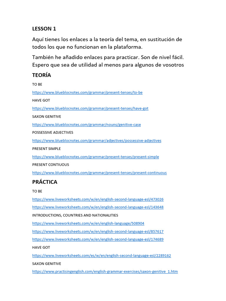 Unit1. Lesson1 | PDF | Language Arts & Discipline | Foreign Language Studies