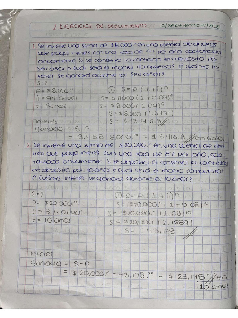 Tarea Ejercicios Pag.230 | PDF