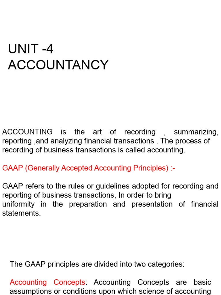 Fmea 4 Unit | PDF | Bookkeeping | Debits And Credits