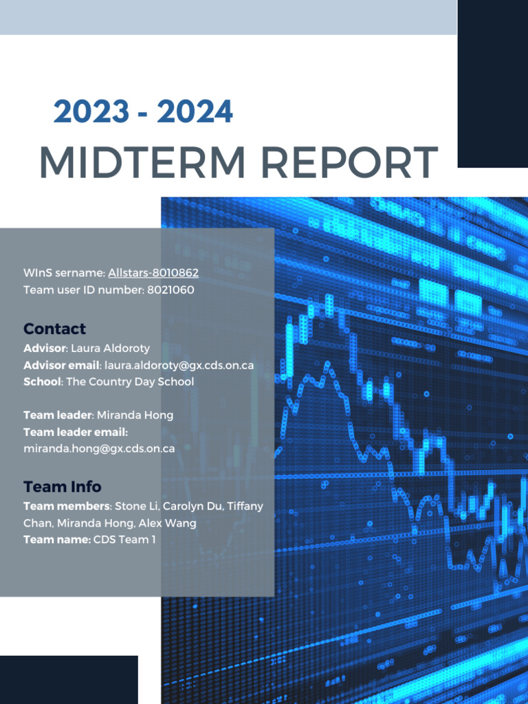 Wharton Stock Market Midterm Report | PDF | Investing | E Commerce