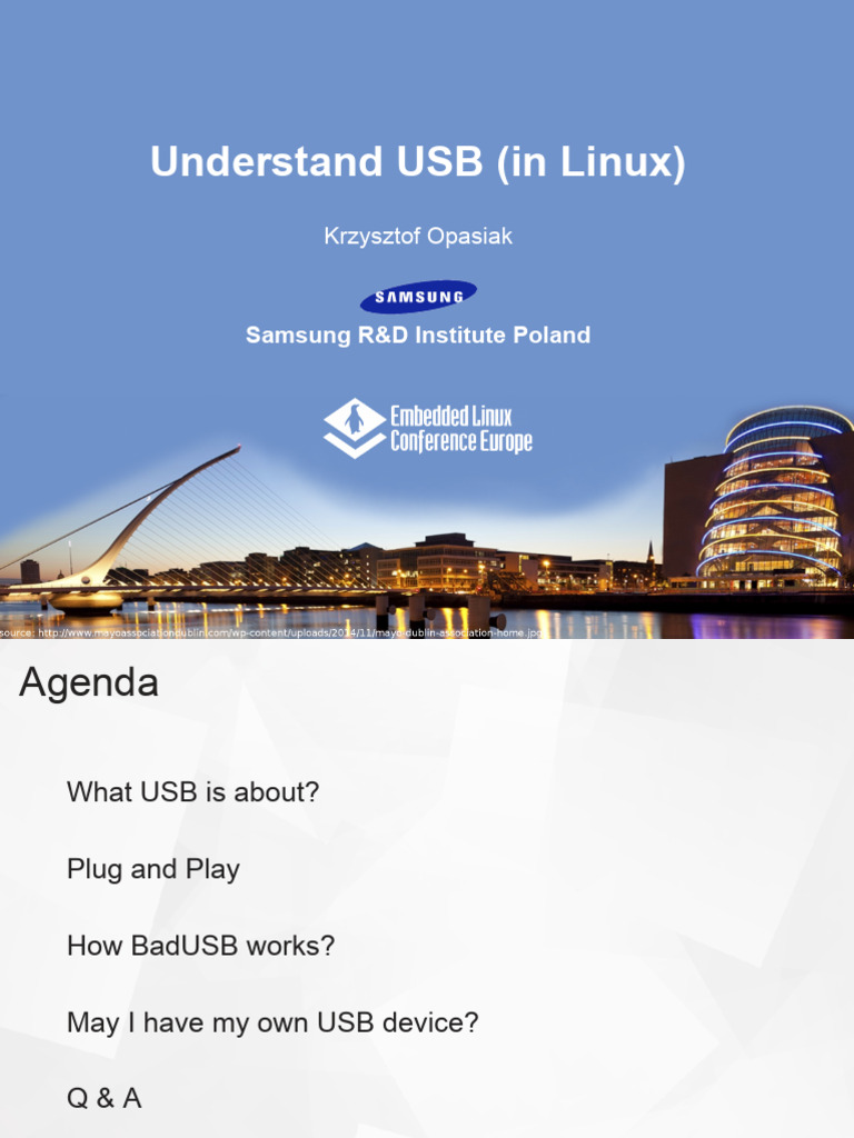 Understand USB (In Linux) - Krzysztof Opasiak - Embedded Linux ...