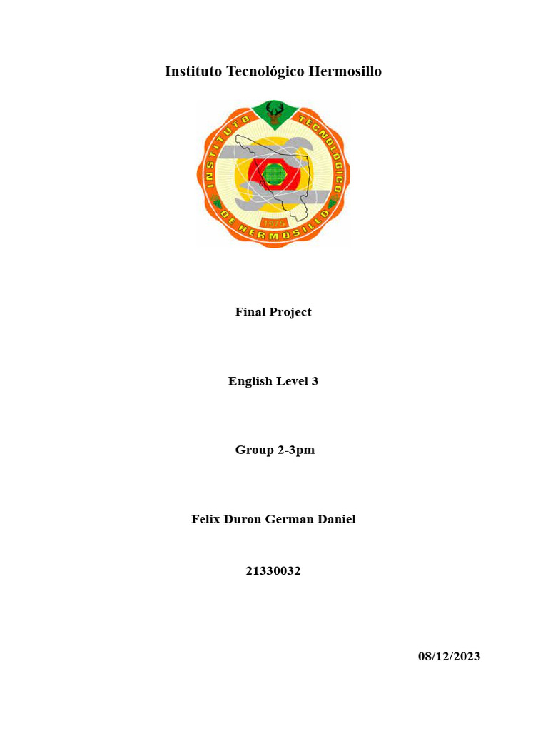 Final Proyect | PDF | Linguistic Typology | Language Mechanics