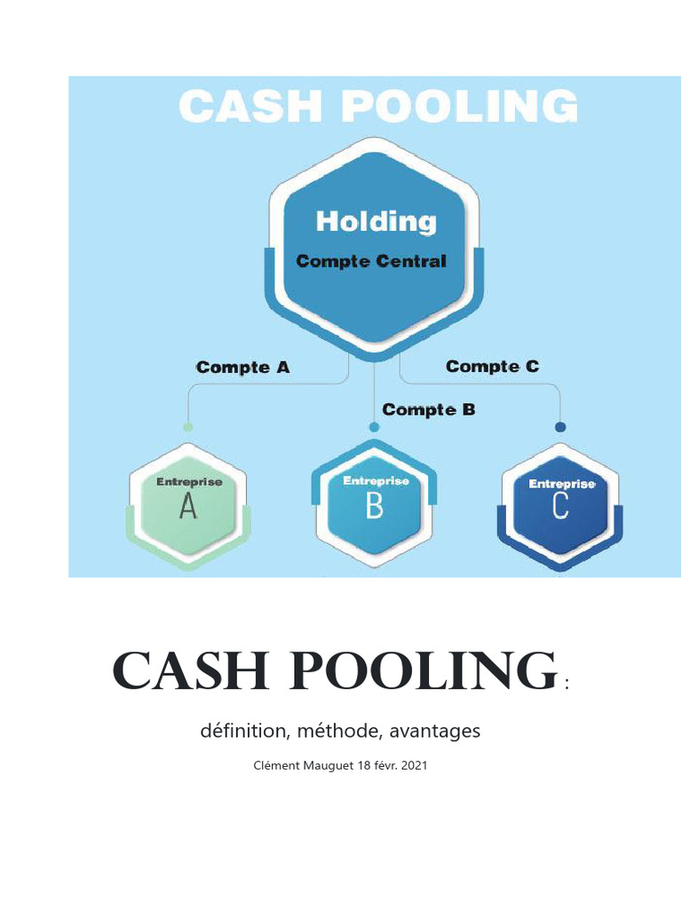 Cash Pooling - 1 | PDF