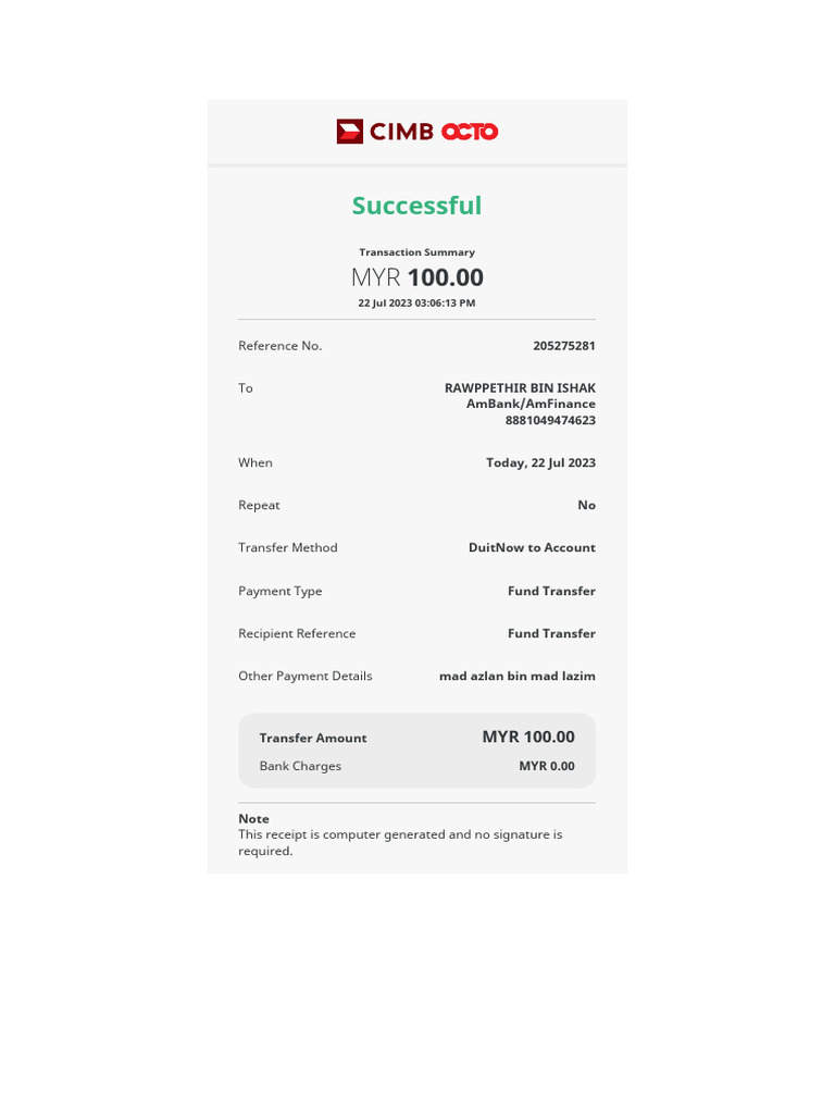 Cimb Octo My-205275281 | PDF