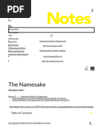 The Namesake | PDF