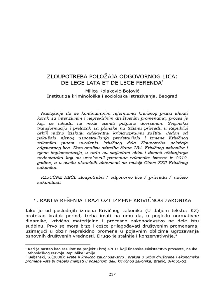 zloupotreba-ovlascenog-lica | PDF