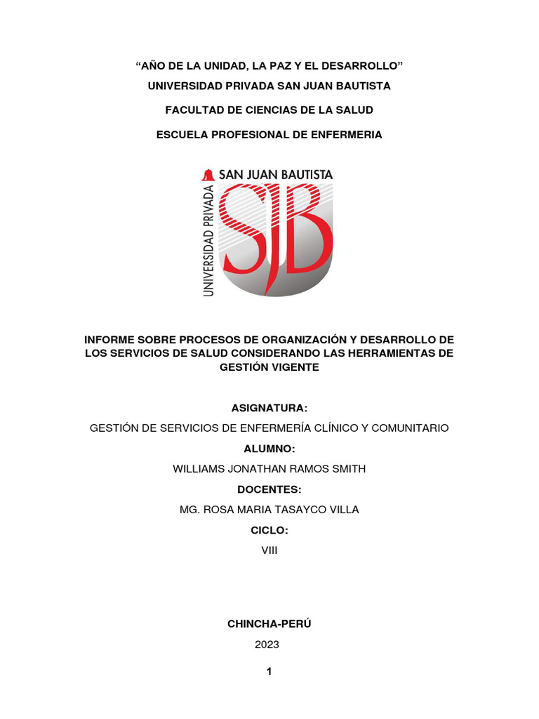 LRPD 2 - Gestión | PDF | Enfermería | Hospital