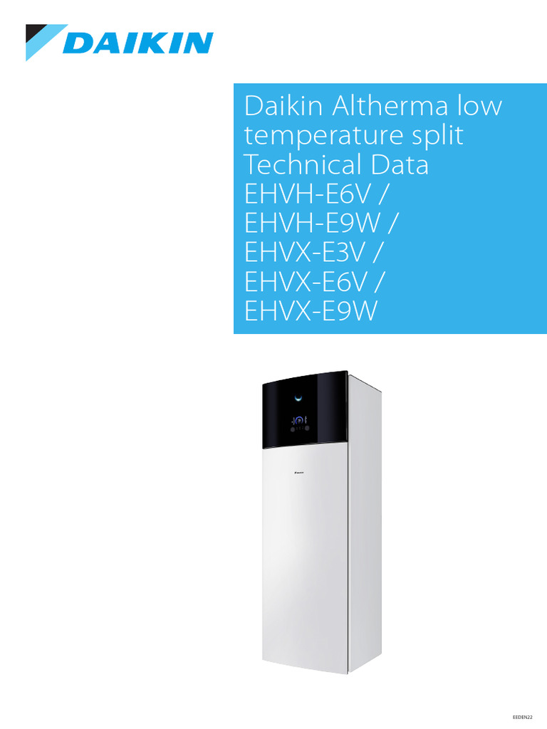 EHVH-E6V - E9W - EHVX-E3V - E6V - E9W - Data Books - EEDEN22 - English ...