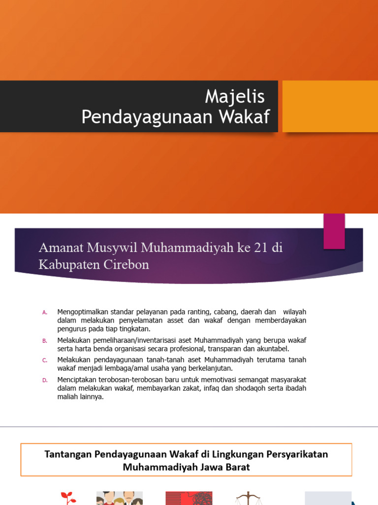 Majelis Wakaf | PDF