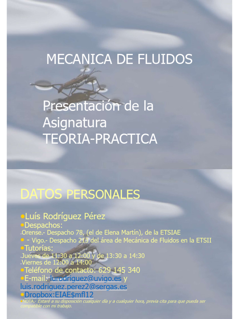 PresentacionTema 1 | PDF