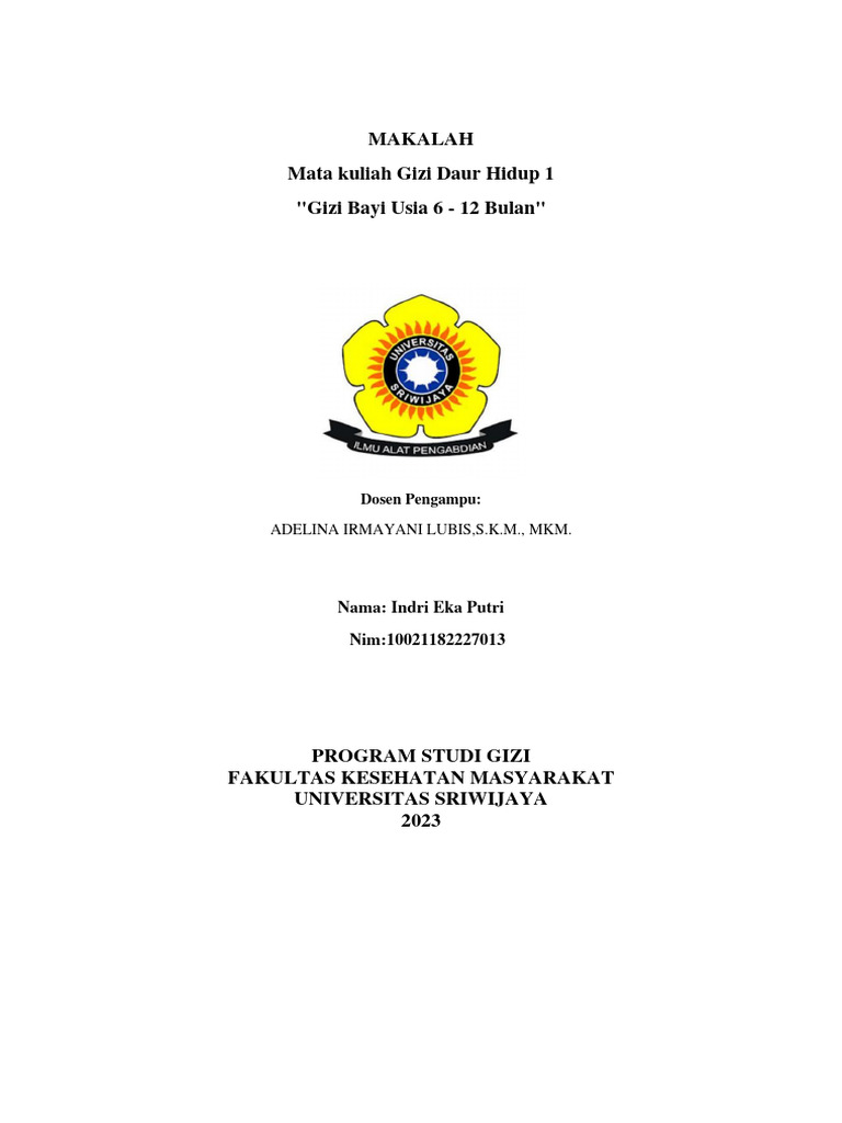 Makalah GDH 1 | PDF