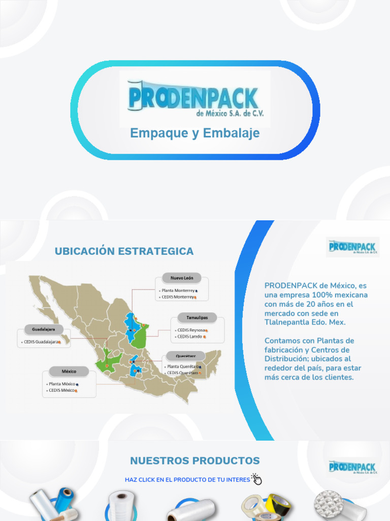 Pro Den Pack | PDF | Cartón | Materiales
