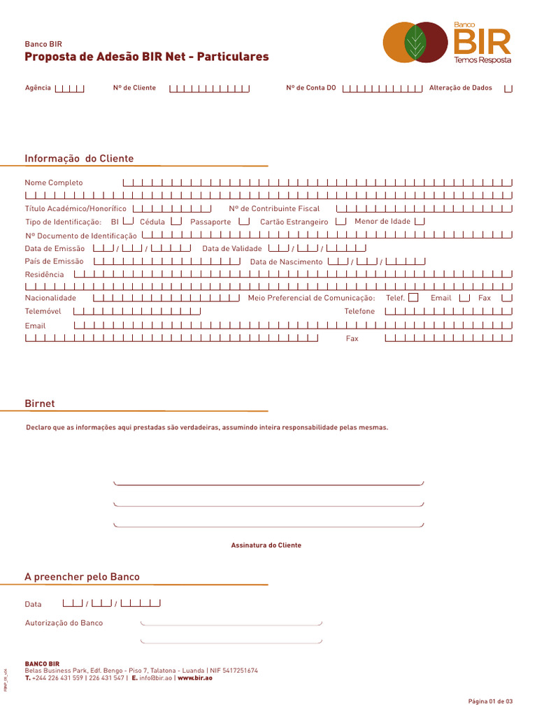 Bir Internet Banking | PDF