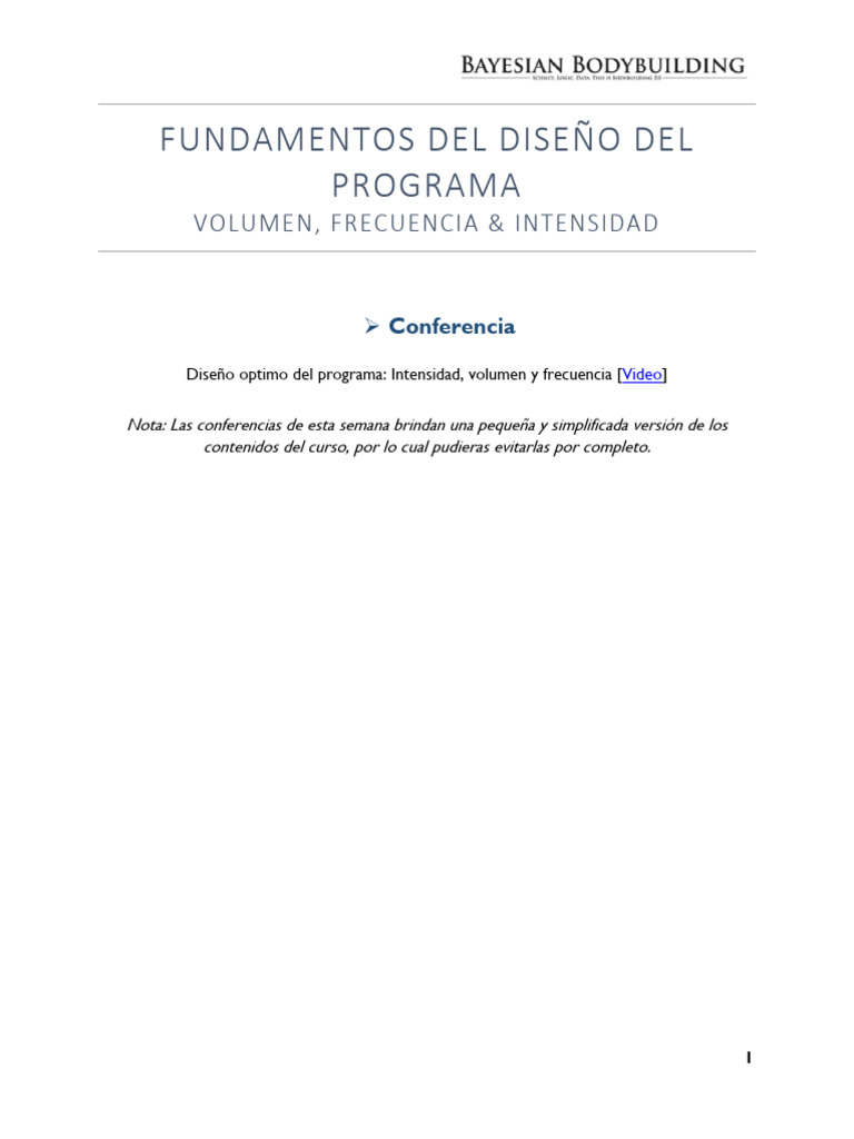 21 - Fundamentos Del Diseño Del Programa 2018 | PDF | Músculo esquelético | Contracción muscular