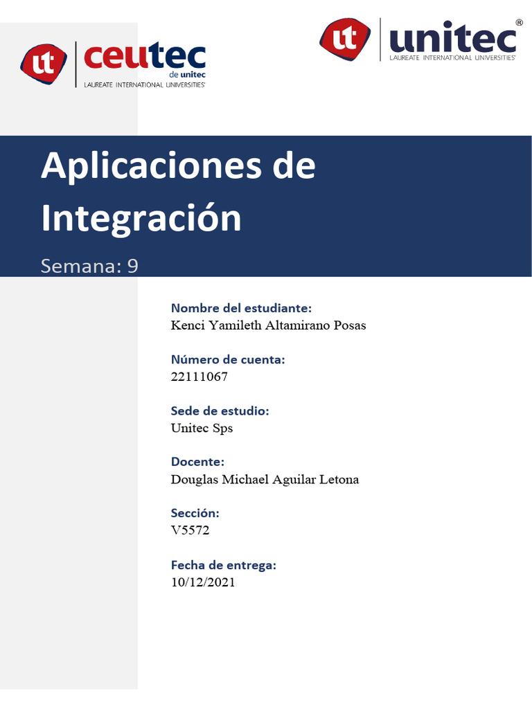 S9 - Guía de Ejercicios 9.1 - Tarea Integradora-Ejercicios de La Semana ... S9 - Guía de Ejercicios 9.1 - Tarea Integradora-Ejercicios de La Semana ...