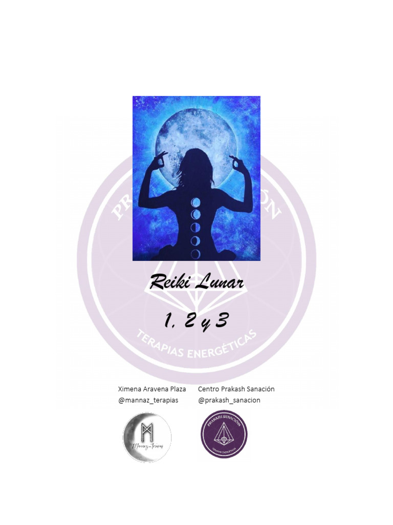Luna, Mujer y Reiki: Conexión Vital | PDF | Reiki | Menstruación
