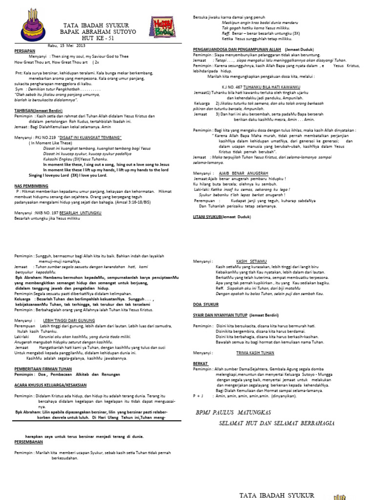 Tata Ibadah Umum | PDF