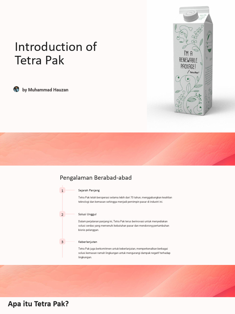 Keunggulan dan Inovasi Tetra Pak | PDF