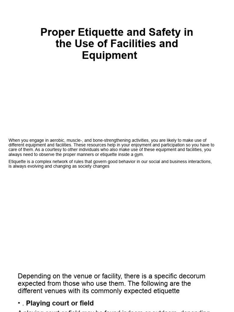 P.E 2 | PDF | Etiquette | Physical Exercise