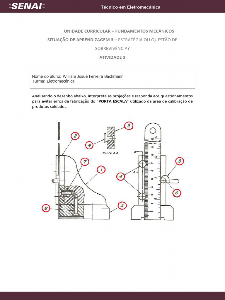 SA3 Atividade 3 Formulário | PDF