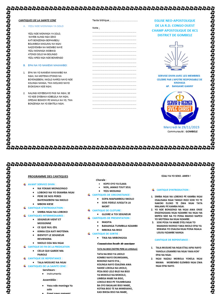 Depliant Gombele KC1 | PDF
