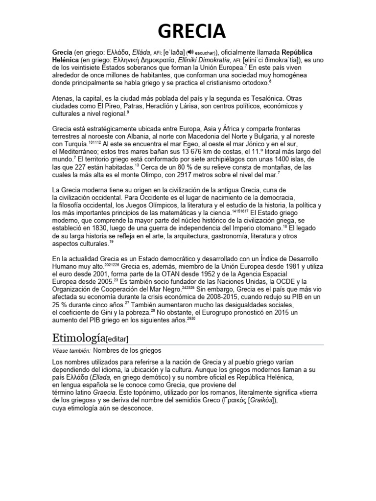 Grecia | PDF