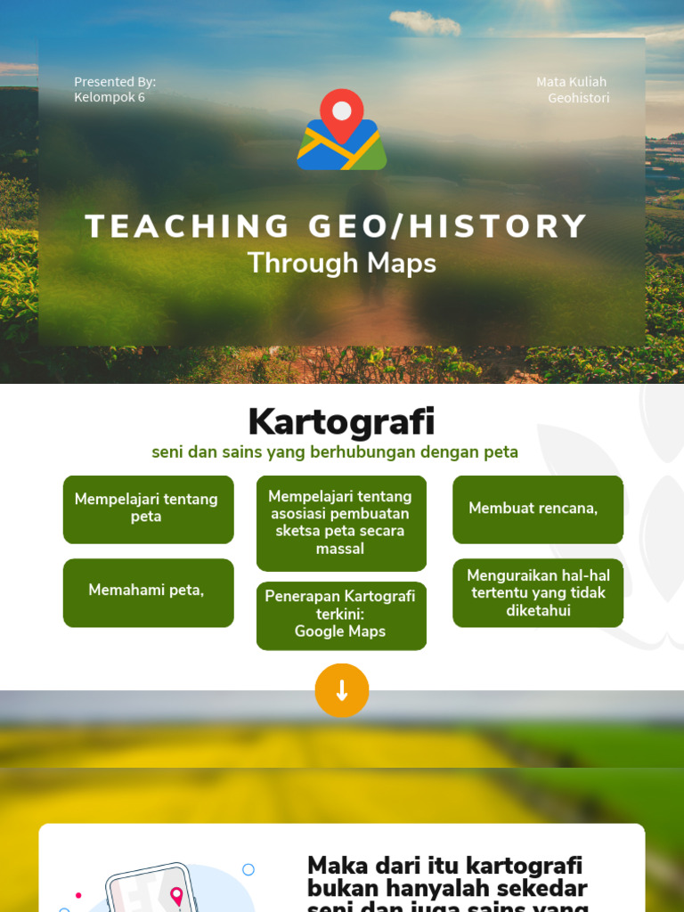 Teaching Geohistory Trough Maps | PDF