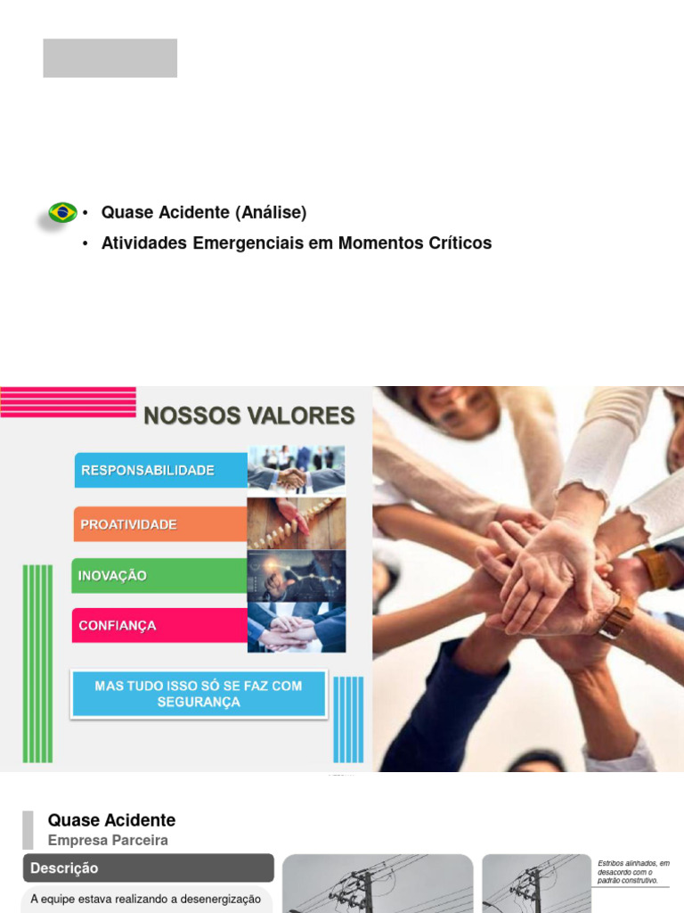 Quase Acidente E Atividades Emergenciais PDF