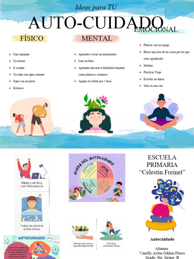 Autocuidado Triptico Pdf