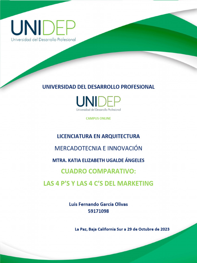 Lugo-S1 Cuadro Comparativo | PDF | Marketing | Cliente Lugo-S1 Cuadro Comparativo | PDF | Marketing | Cliente