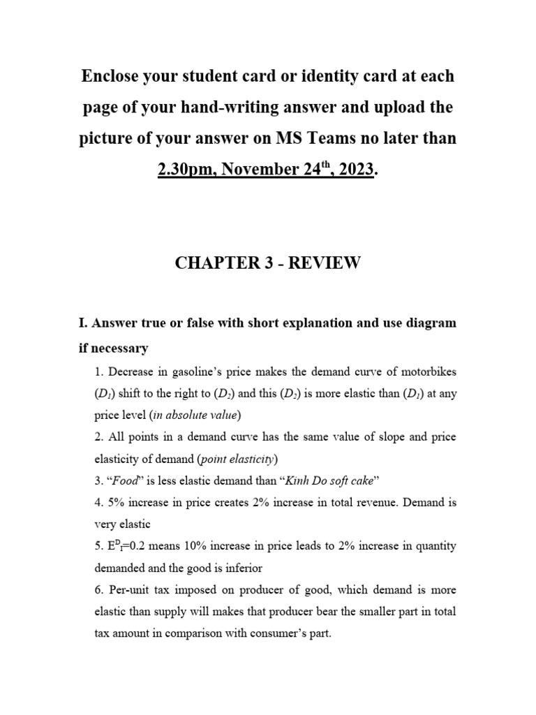 Chapter 3 Review Pdf