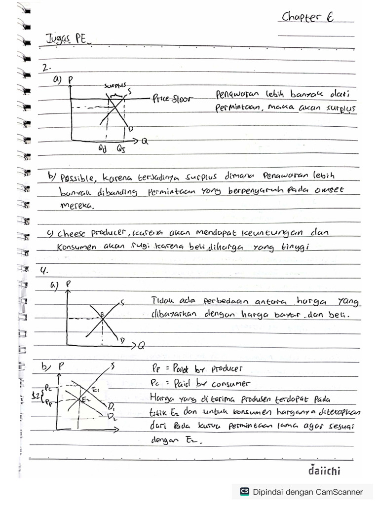 Tugas PE Chapter 6-8 | PDF