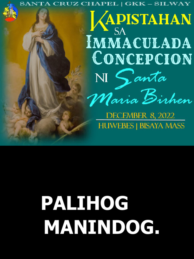 Bisaya Mass Ppt | PDF