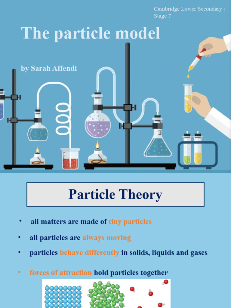 4.3 The Particle Model | PDF