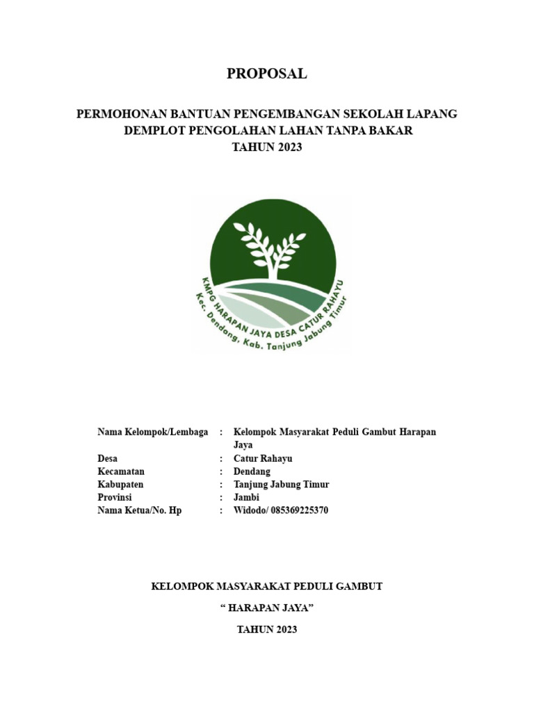 Proposal BPSL Desa Catur Rahayu | PDF | Kesehatan Holistik | Sains & Matematika