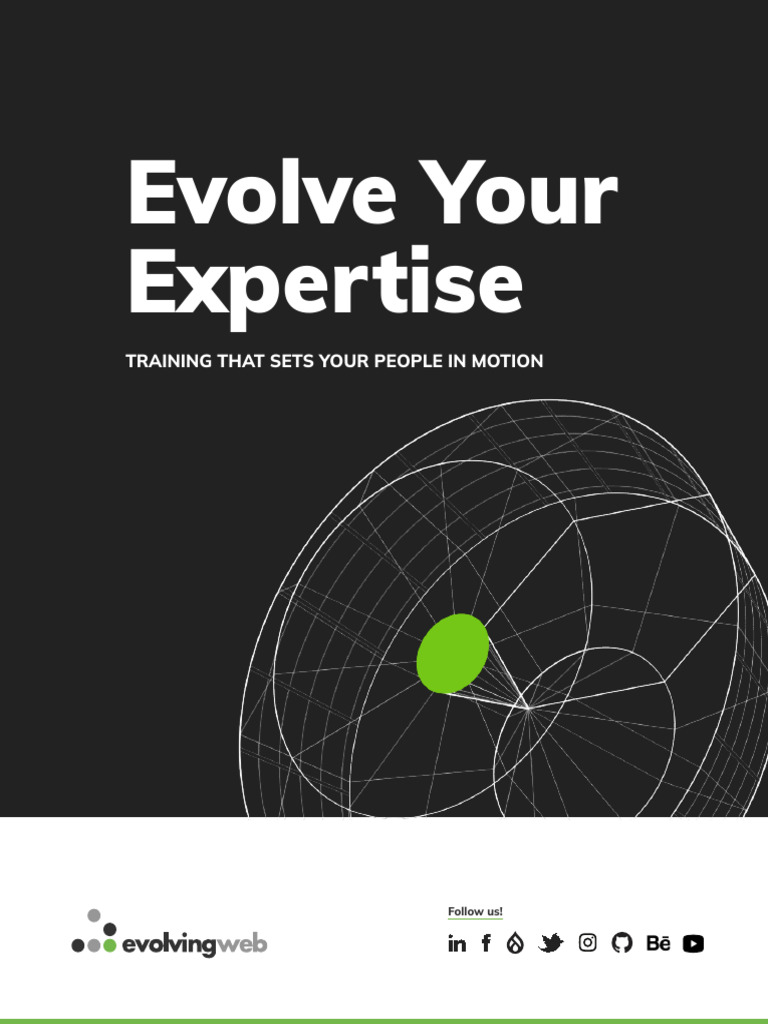 Evolving Web Training Brochure 2023 | PDF | Drupal | Expert