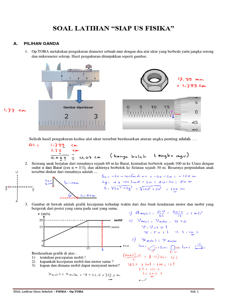 Solusi Latihan SIAP US | PDF