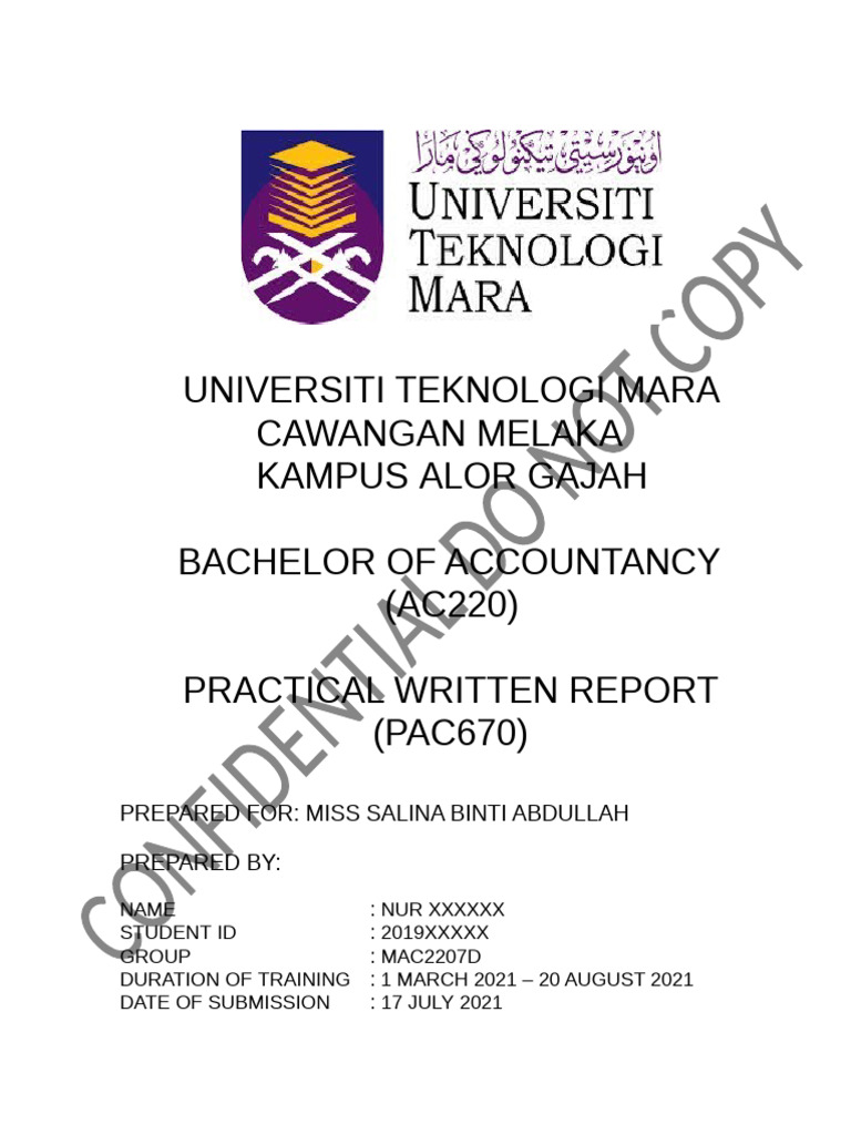 Sample of Good Written Report | PDF