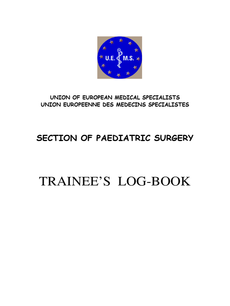 Log book {eng} | PDF | Surgery | Surgical Specialties