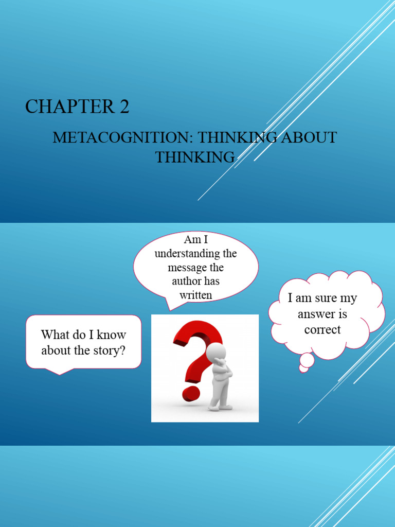 Chapter 2 Flct1 | PDF | Metacognition | Learning
