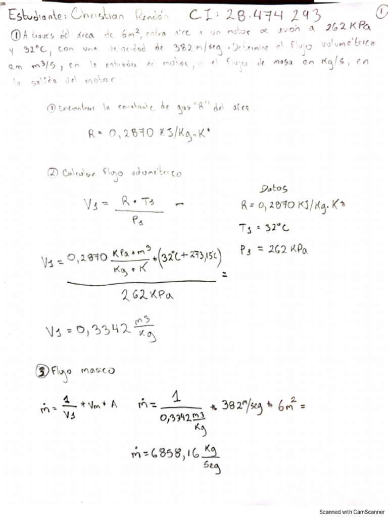 Termodinámica Act 4 Christian Rendon | PDF