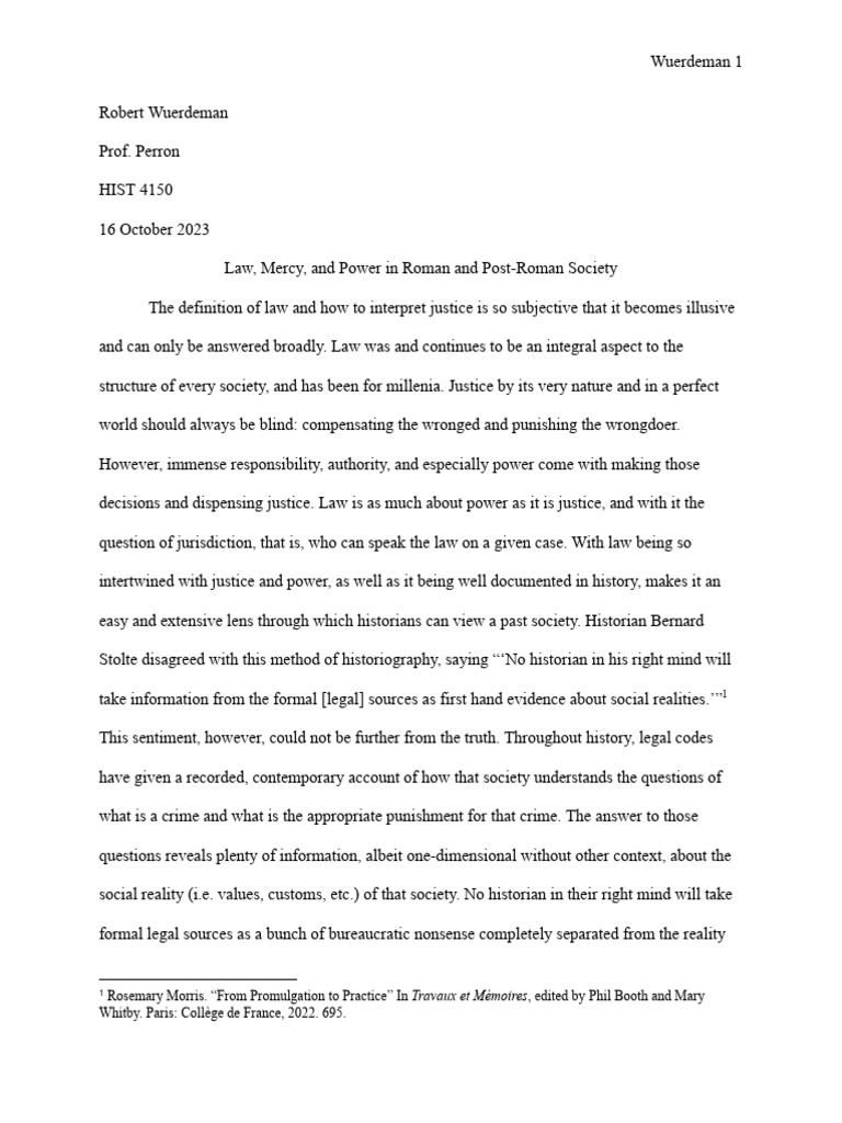 Hist 4150 Midterm Paper 3 | PDF | Charlemagne | Roman Empire