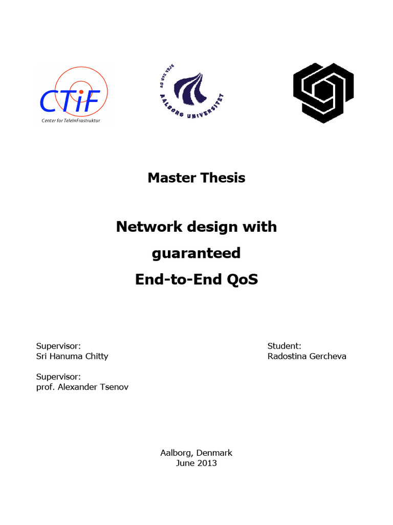 Aau Mpls Thesis Final 060613 Qos End To End Pdf Networking Multiprotocol Label Switching