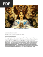 Tagalog Rosary Guide | PDF