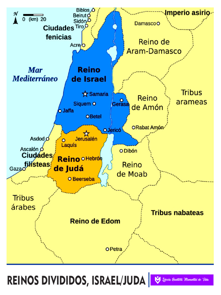 Reinos Divididos: Israel y Judá | PDF | Salud y bienestar