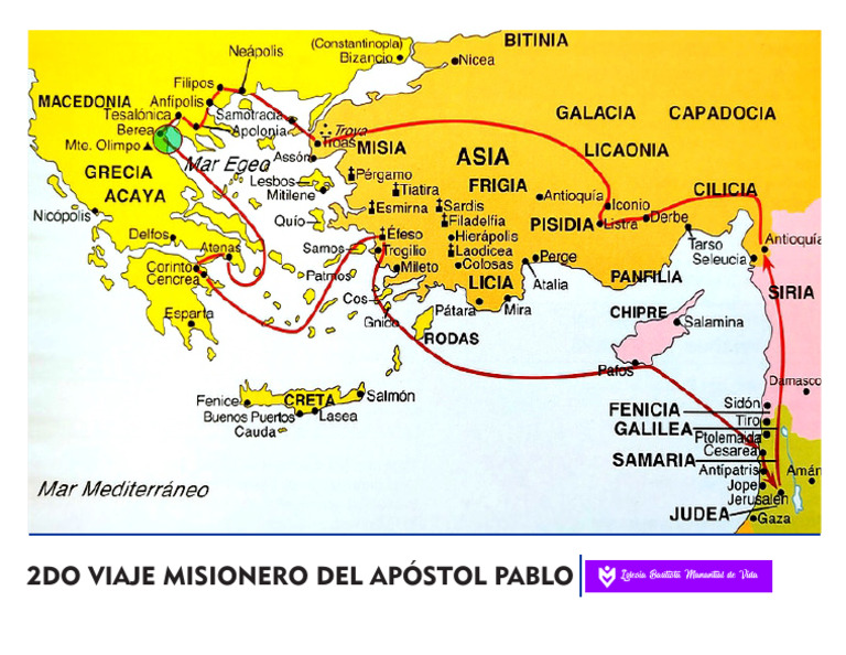 Mapa 2 Viaje Pablo | PDF