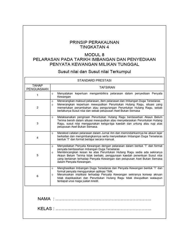 Susut Nilai dan Susut Nilai Terkumpul | PDF | Bisnis | Hukum