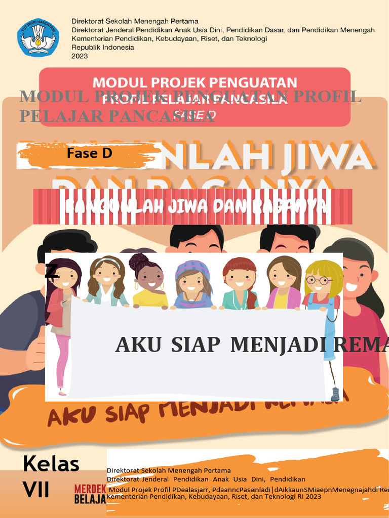 Modul Projek Aku Siap Menjadi Remaja | PDF